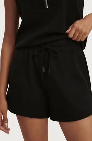Varley Coulter High-waist Shorts - Black