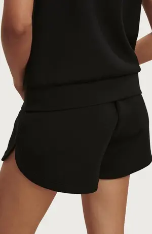 Varley Coulter High-waist Shorts - Black
