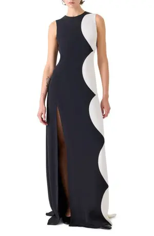 Akris Cloud Silk Gown