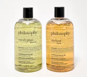 PHILOSOPHY Revitalizing 16oz Shower Gel Duo