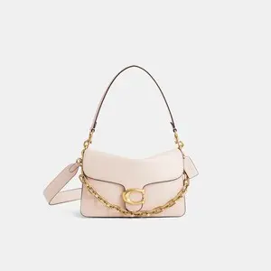COACH Chain Tabby Shoulder Bag Brass/blush