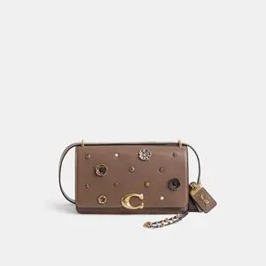 COACH Upcrafted Bandit Shoulder Bag - Brass/dark Stone