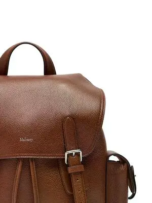 Mulberry Buckle Leather Backpack