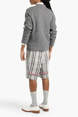 Thom Browne Waffleknit Cashmere Cardigan