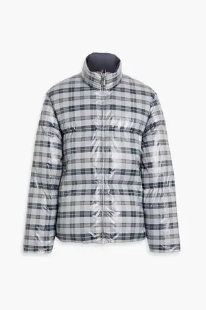Thom Browne Reversible Striped Shell Down Jacket
