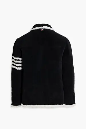 Thom Browne Reversible Striped Shearling Jacket
