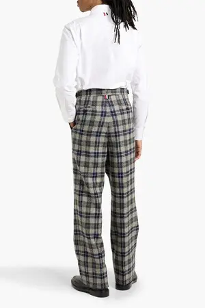 Thom Browne Checked Wool Pants