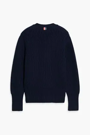 Thom Browne Ribbed Cashmere Cardigan