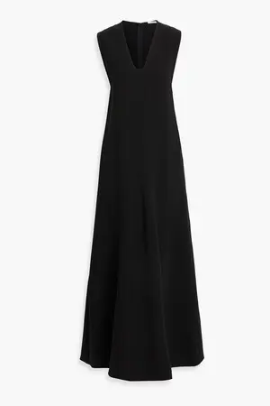 FFORME Mattie Flared Silkcrepe Maxi Dress