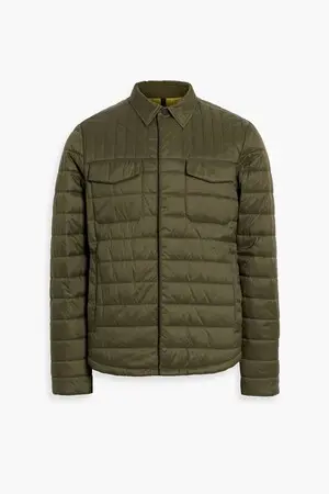 SLOWEAR Quilted Shell Jacket - Army Green