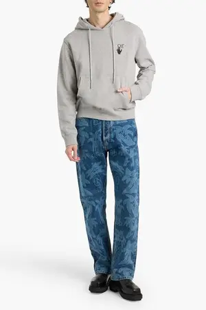 Palm Angels Printed Denim Jeans