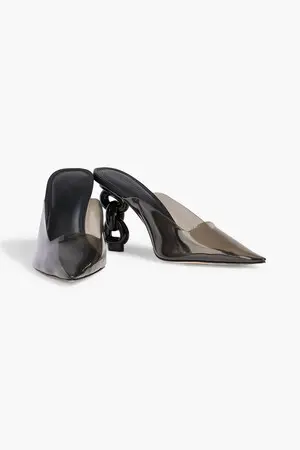 Cult Gaia Carmen Pvc Mules