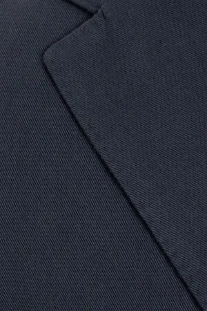 SLOWEAR Montedoro Cotton And Linenblend Twill Suit - Navy