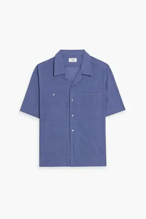 Dunhill Cotton Shirt - Cobalt Blue