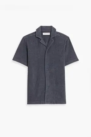 Orlebar Brown Cottonterry Shirt - Dark Gray