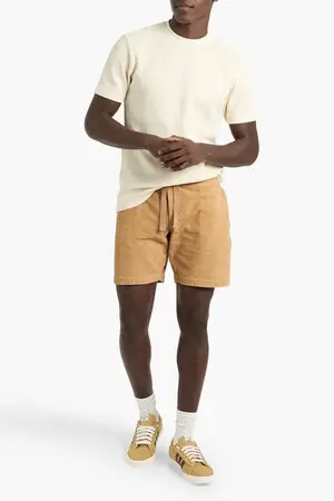 Orlebar Brown Trevone Cotton-terry Shorts - Sand