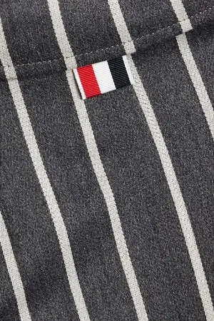 Thom Browne Striped Wool And Cottonblend Blazer