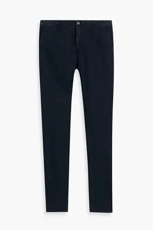 SLOWEAR Incotex Slimfit Cottonblend Twill Chinos - Navy
