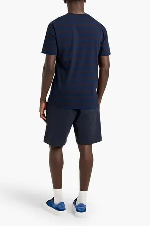Orlebar Brown Frederick French Cotton-blend Terry Shorts - Navy