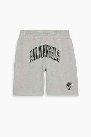 Palm Angels French Cottonterry Shorts - Light Gray