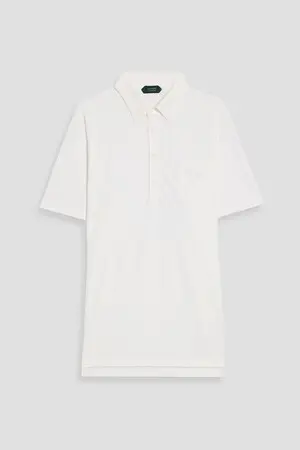 SLOWEAR Zanone Cottonjersey Polo Shirt - White