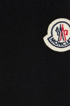 Moncler Appliquéd Cottonjersey Tshirt