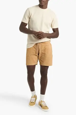 Orlebar Brown Nicolas Cotton And Linenblend Tshirt - Ivory