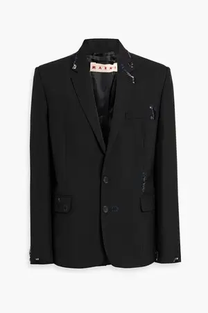 Marni Embellished Wool Blazer