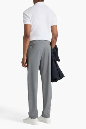 SLOWEAR Incotex Wool-blend Pants - Gray