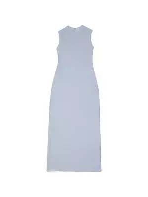 JIL SANDER Short-sleeved Layered Maxi Dress - Purple