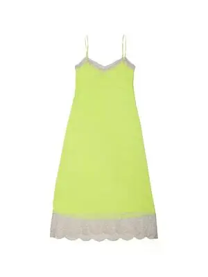 Simone Rocha Lace-trim Midi Dress