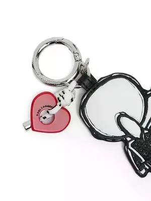Karl Lagerfeld Ikon Valentine Key Chain