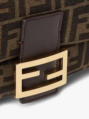 Fendi Baguette Ff Fabric Crossbody