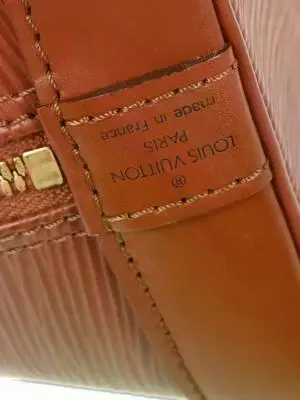 LOUIS VUITTON 1997 Epi Alma Handbag - Brown
