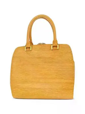 LOUIS VUITTON 2001 Epi Pont Neuf Leather Tote Bag - Yellow