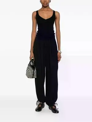 Eric Bompard Ribbed V-neck Vest