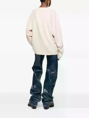 Acne Studios Logo-print Long-sleeve T-shirt