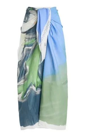 Significant Other Lulu Cotton Sarong Skirt - Multi