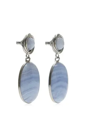 JENNIFER BEHR Ruthie Agate Earrings