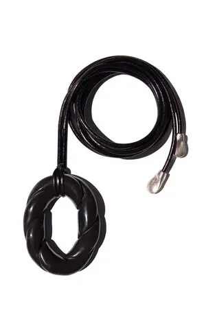 Vertigo Onyx Necklace - Black