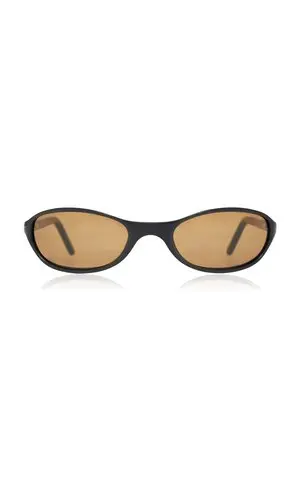 BRU EYEWEAR Merrin Square-frame Acetate Sunglasses - Yellow
