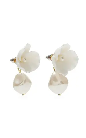 JENNIFER BEHR Clarabel Pearl Earrings