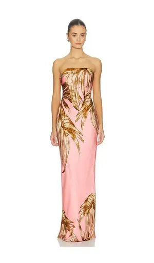 Rococo Sand Strapless Maxi Dress