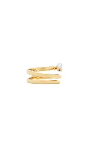 LUV AJ The Marias Coil Ring In Metallic