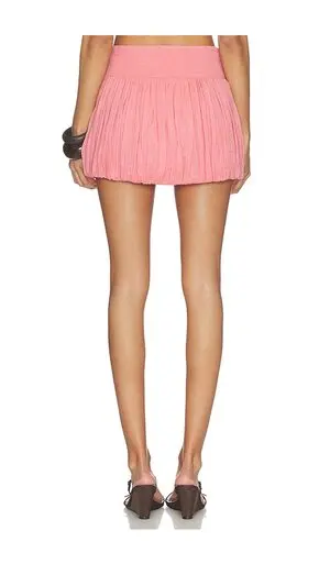 Rococo Sand Bubble Hem Mini Skirt