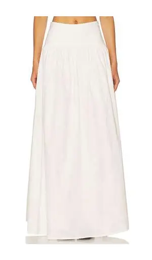 SNDYS Nesa Maxi Skirt - White