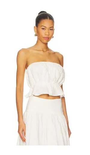 SNDYS Nesa Strapless Top