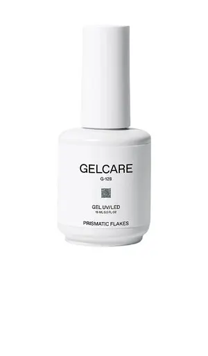 GELCARE Prismatic Flakes Gel Nail Polish In Metallic Silver - N,a