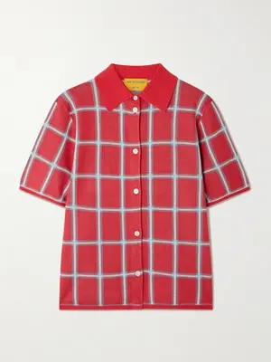 Guest In Residence Checks Shirts For Women