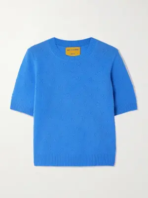 Guest In Residence Compass Cashmere T-shirt - Blue